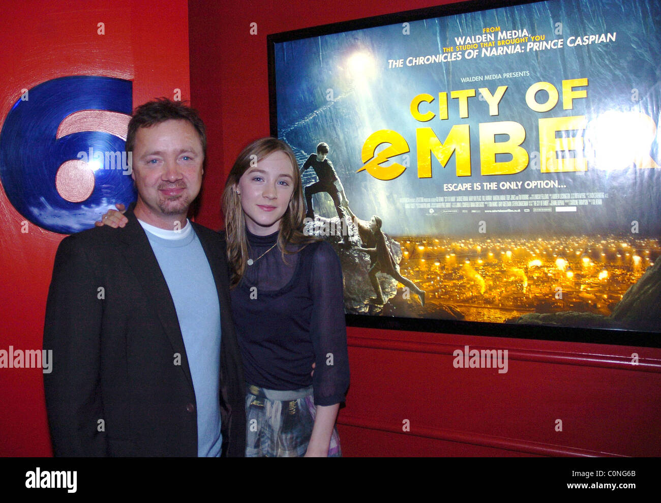 Saoirse Ronan and Paul Ronan The European premiere of 'City of Ember ...
