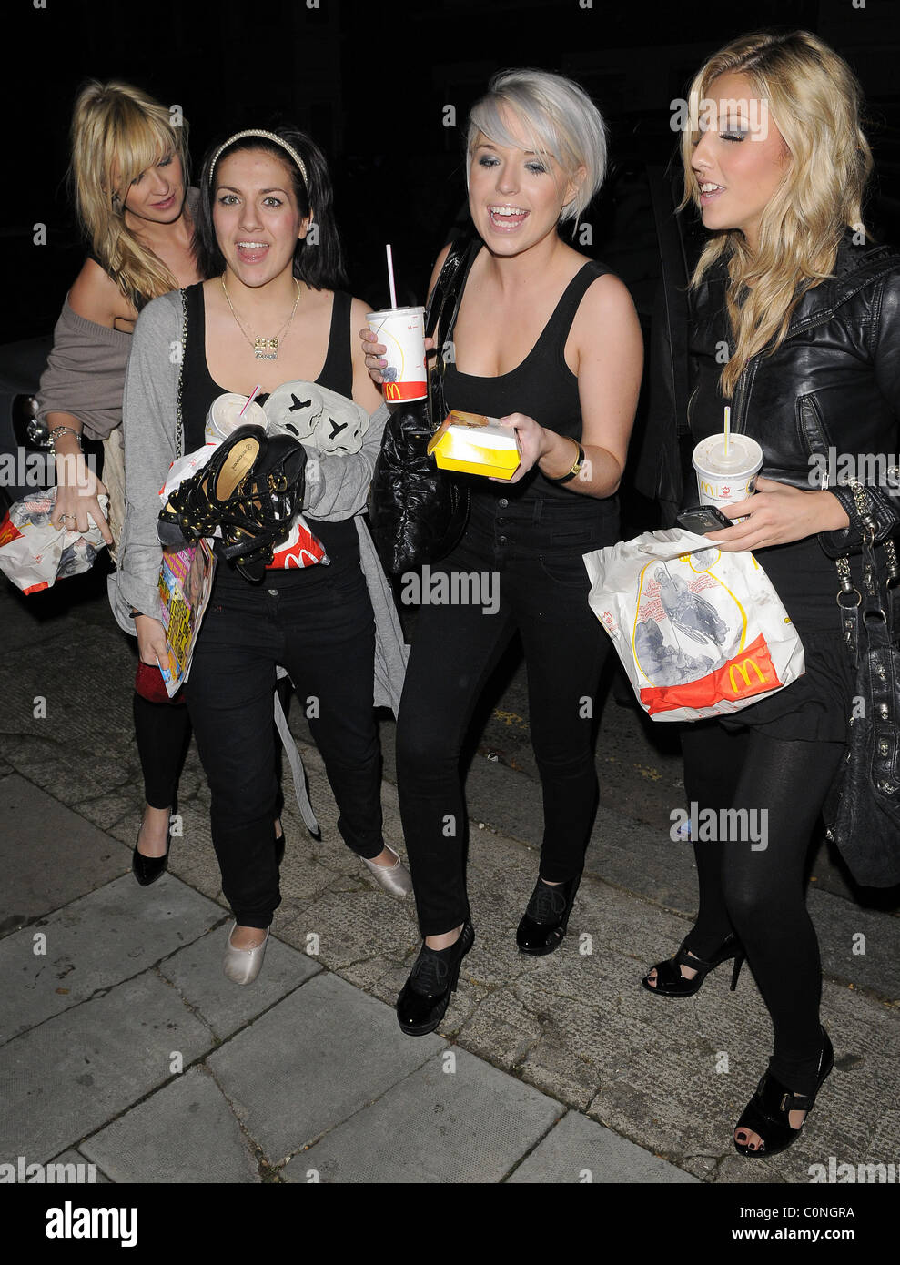 Sophie Wilson, Sam Bennett, Emily McNamee and Stacey Lincoln from Bad ...