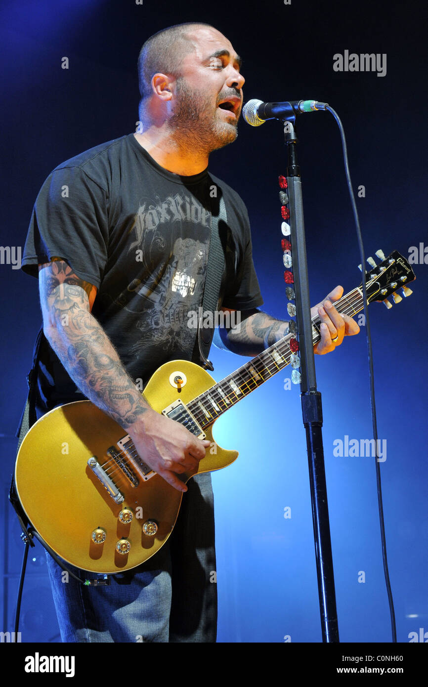 Arron Lewis of Stained performs at The Seminole Hard Rock Hotel and ...