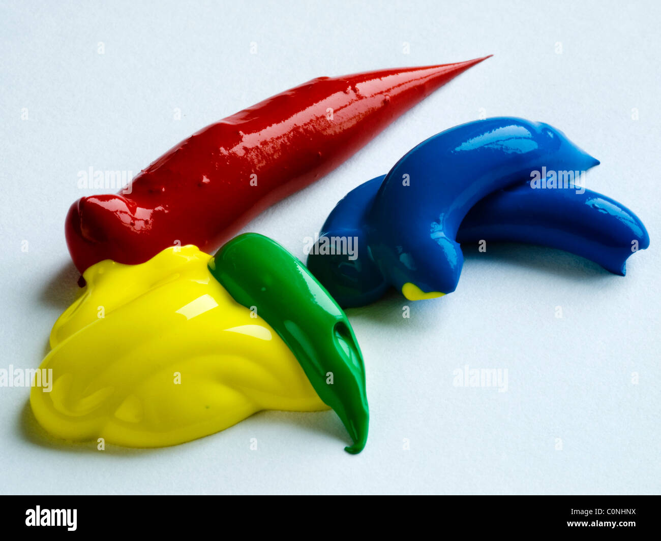 Artists acrylic pants for creative effect ready for the artist Stock ...