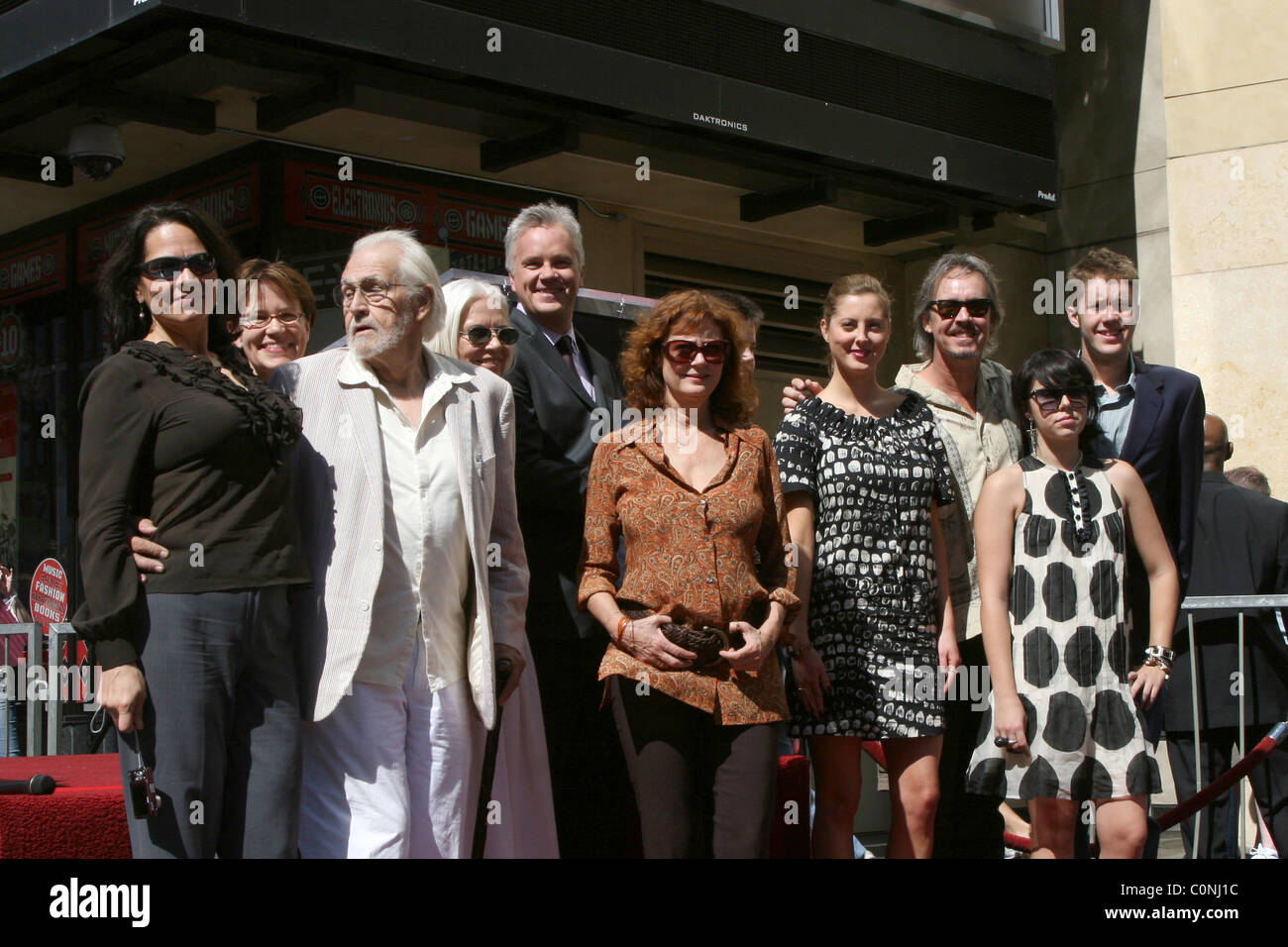 Susan Sarandon, Eva Amurri, Jack Robbins, Tim Robbins, and family Tim ...