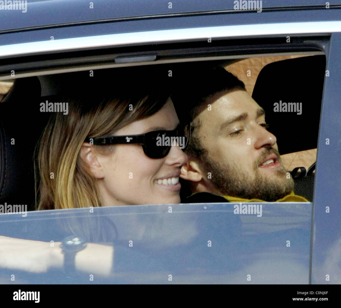 Justin Timberlake and Jessica Biel attends the "Last Chance for Change ...