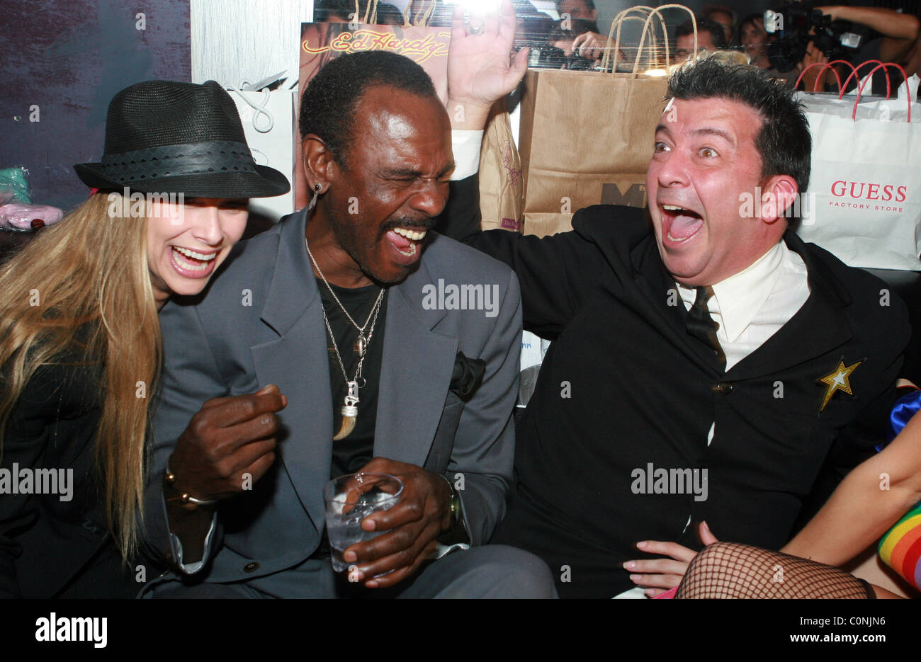 Amanda Rushing, James Bartholet and Steven Williams at Vice Nightclub ...