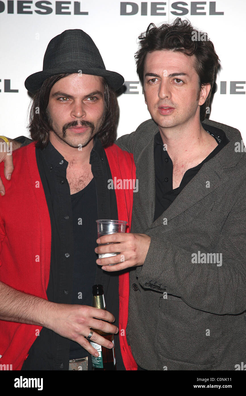 Gaz Coombes and Danny Goffey of Supergrass Diesel 30th anniversary ...