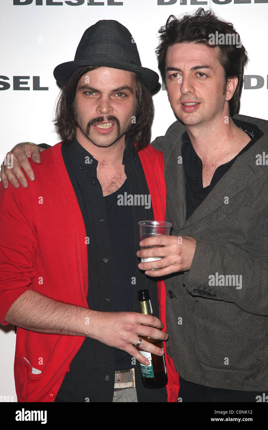 Gaz Coombes and Danny Goffey of Supergrass Diesel 30th anniversary ...