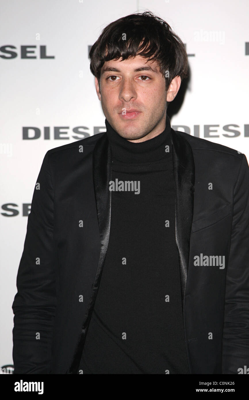 Mark Ronson Diesel 30th anniversary party held at the O2 arena London ...