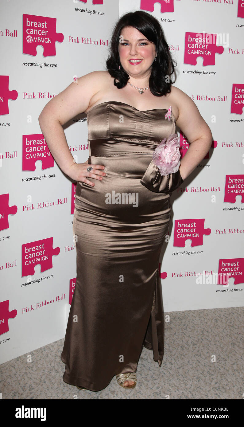 Leanne Jones The Pink Ribbon Ball 2008 held at the Dorchester hotel ...