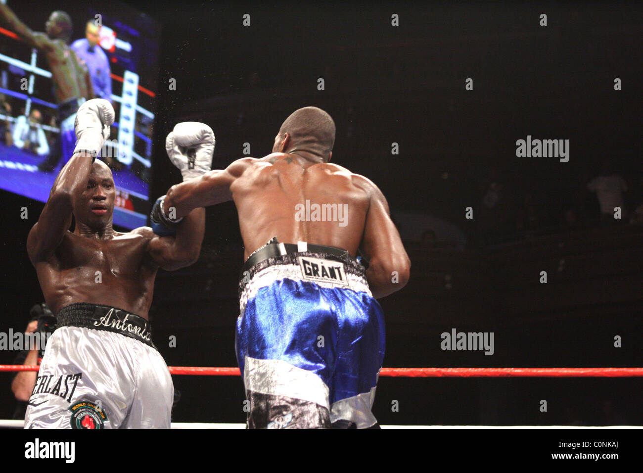 Chad Dawson defeats Antonio Tarver for the IBF and the lBO light ...