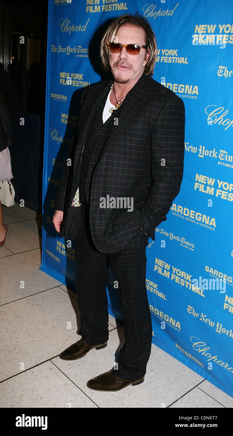 Mickey Rourke The 46th New York Film Festival - Presentation of 'The ...