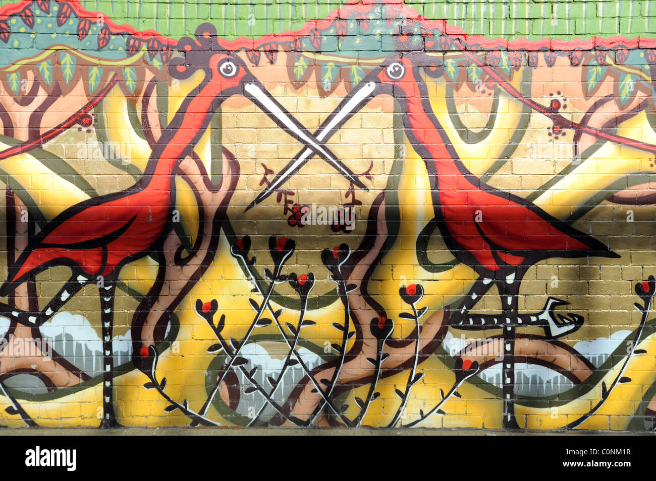 Graffiti Paternoster Row Sheffield South Yorkshire Stock Photo - Alamy