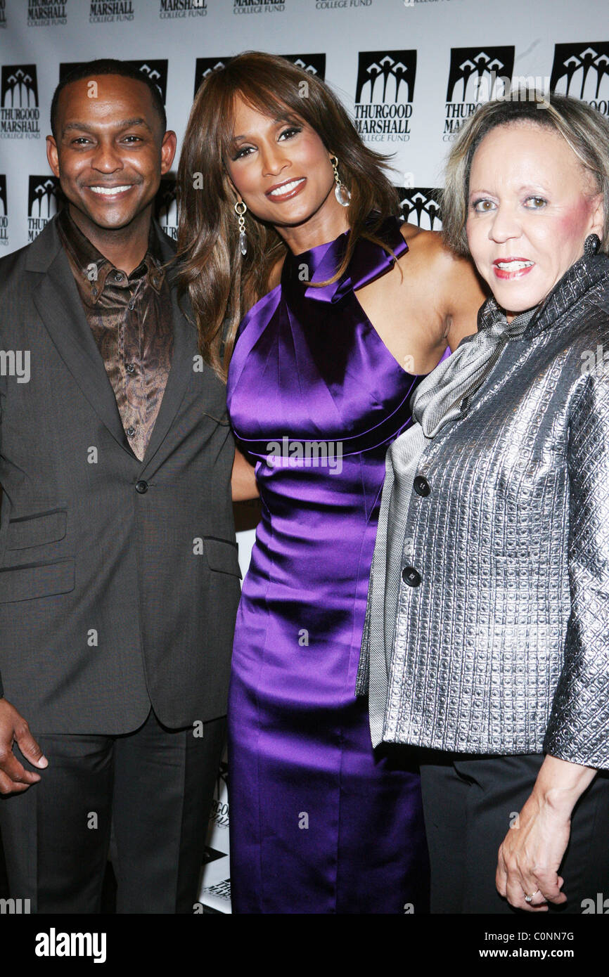 Dwayne Ashely, Beverly Johnson and Dr. N. Joyce Payne The Thurgood ...