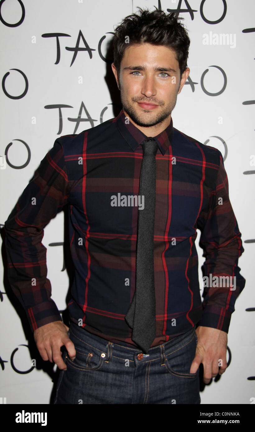 Matt Dallas star of "Kyle XY" celebrates his birthday at TAO held at ...