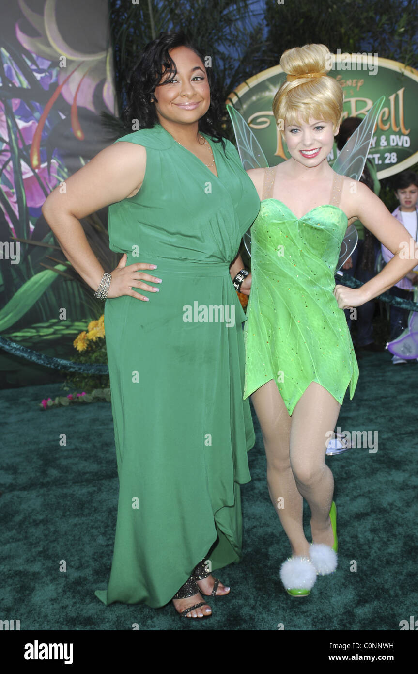 Raven Symone and Tinker Bell, 'Tinker Bell' DVD and Blu-ray premiere ...