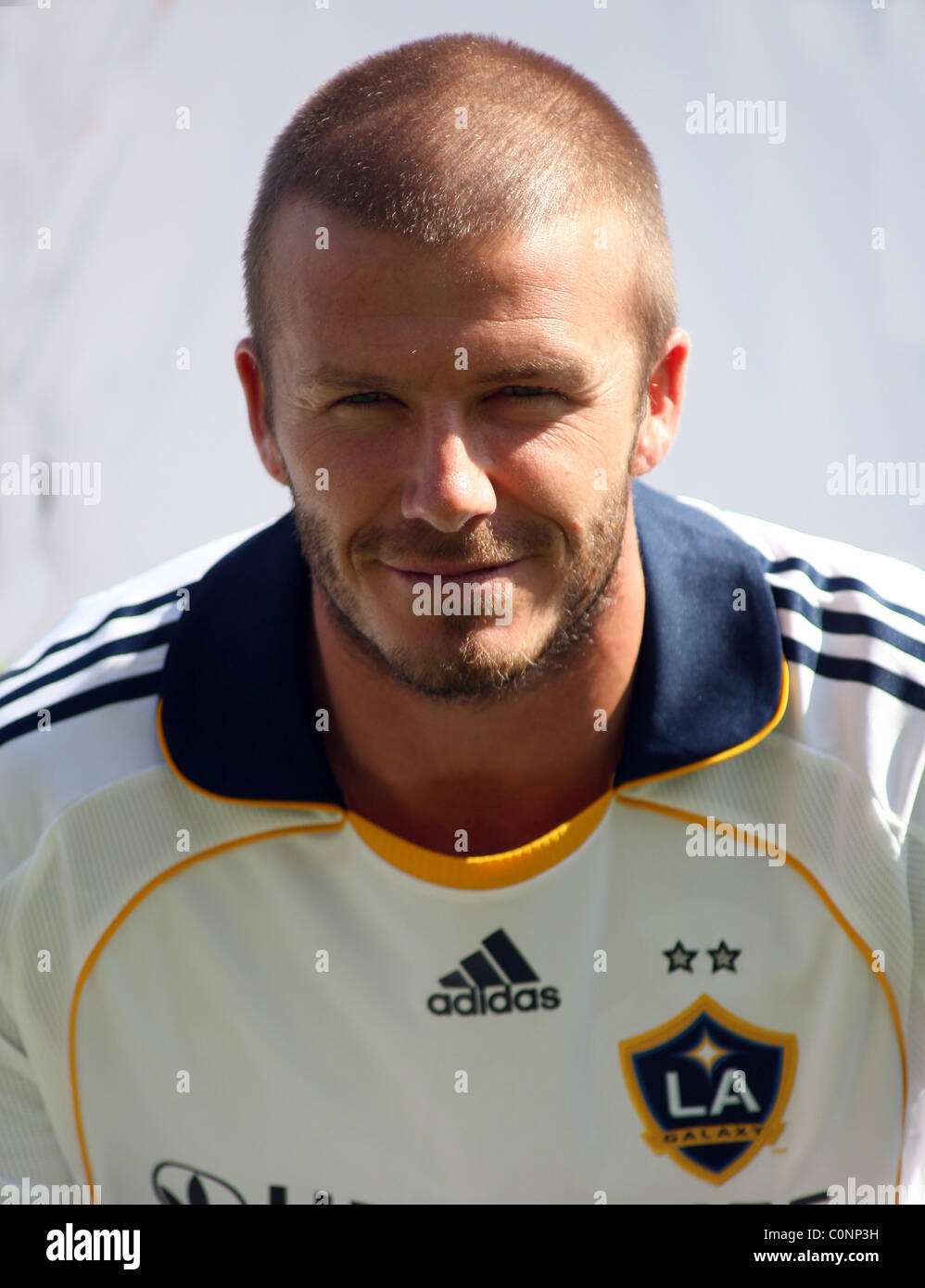 David Beckham In action for LA Galaxy v FC Dallas at Home Depot Centre ...