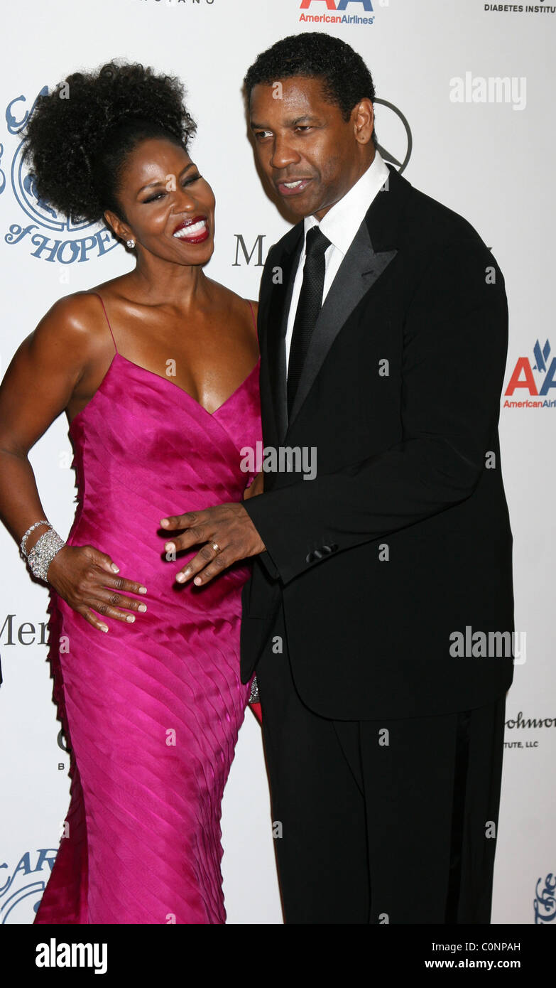 Paulette Washington and Denzel Washington 30th Anniversary Carousel of ...