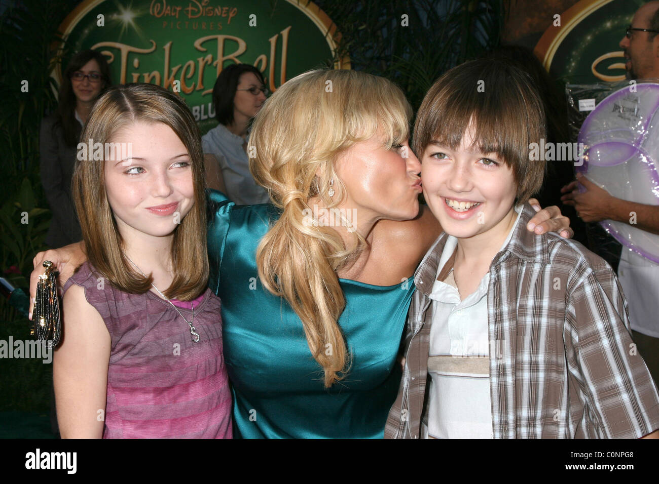 Sammi Hanratty, Kristin Chenoweth, and Field Cate 'Tinker Bell' DVD and ...