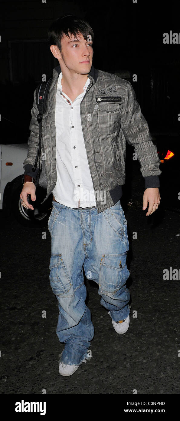 Austin Drage arrives back at The X Factor secret hideaway, after a 14 ...