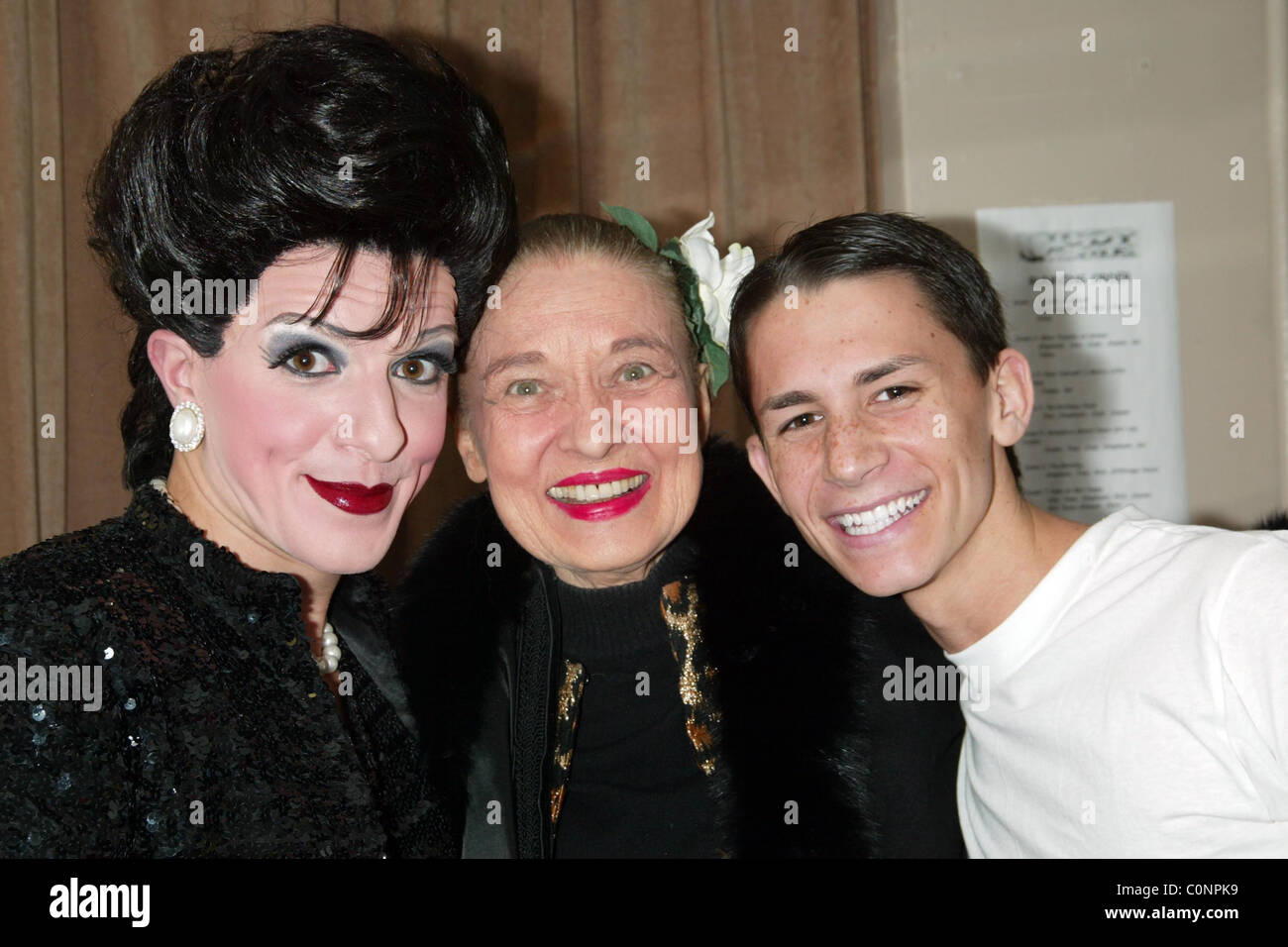 Peter Mac, Julie Wilson and Christopher Brick The opening Night of ...