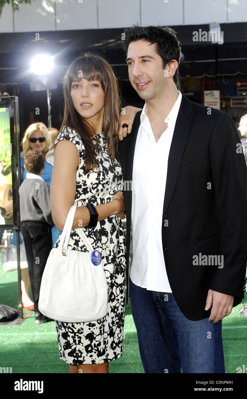 David Schwimmer and Zoe Buckman At the Madegascar: Escape 2 Africa ...