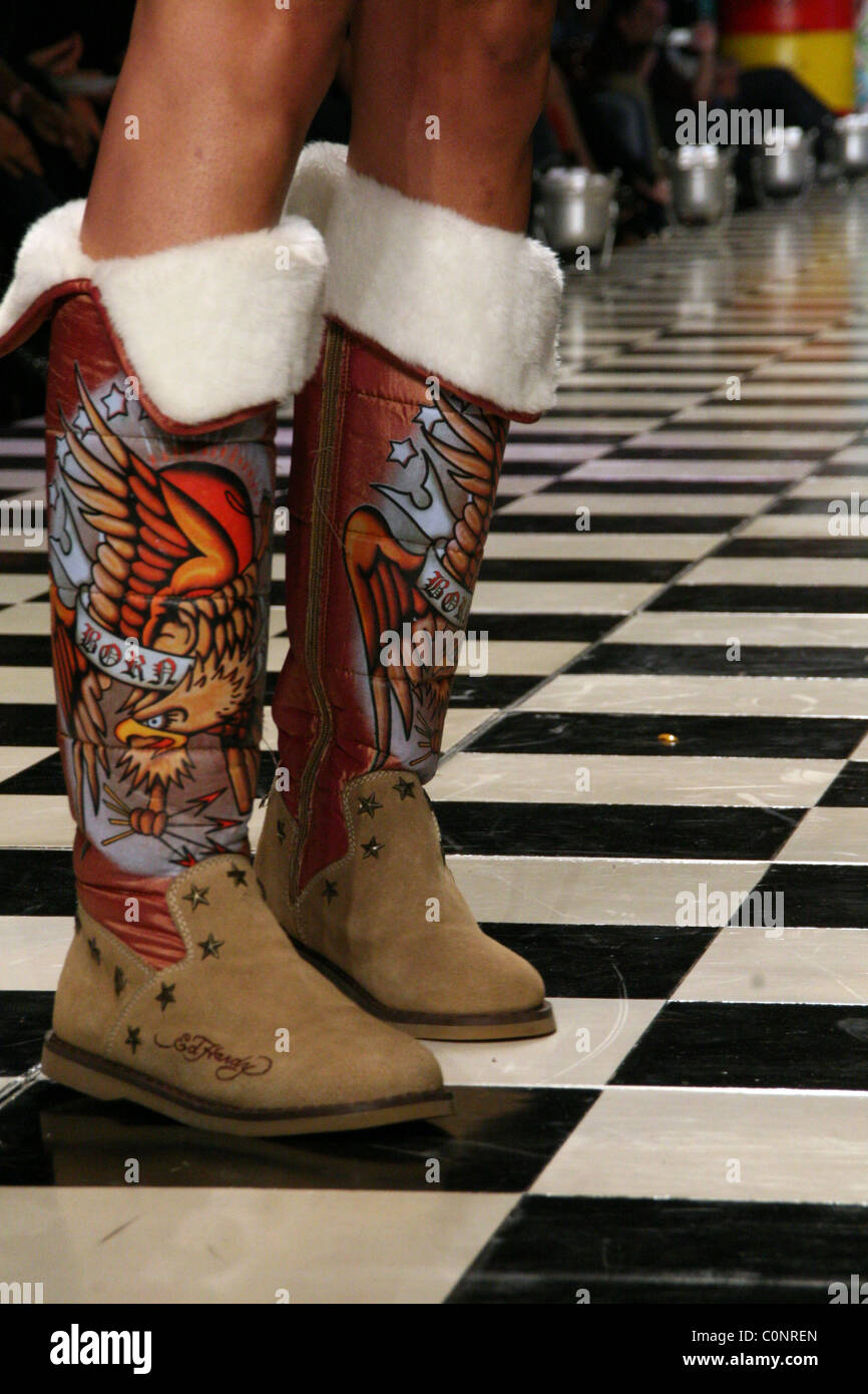 Ed hardy model hi-res stock photography and images - Alamy