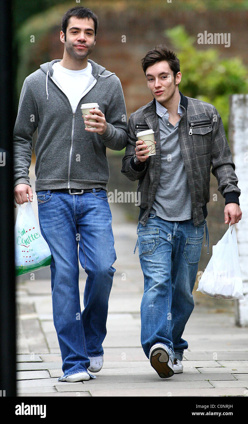 Austin Drage arrives back at the X factor house London, England - 20.10 ...