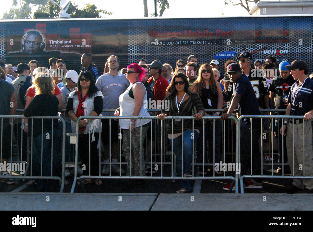 Producer and Rapper Timbaland and Audioslave Soundgarden frontman Chris ...