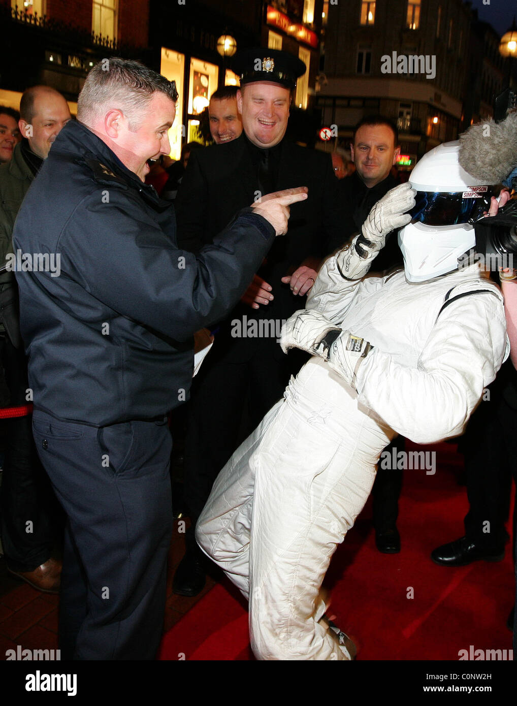 Top Gear mystery driver 'The Stig' makes an in-store appearance at the ...