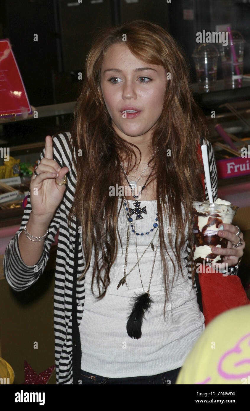 MILEY CYRUS fans can now literally slurp their favourite star after the ...