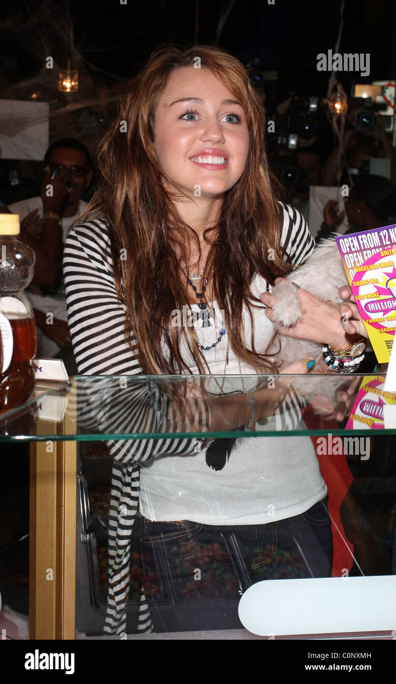 MILEY CYRUS fans can now literally slurp their favourite star after the ...
