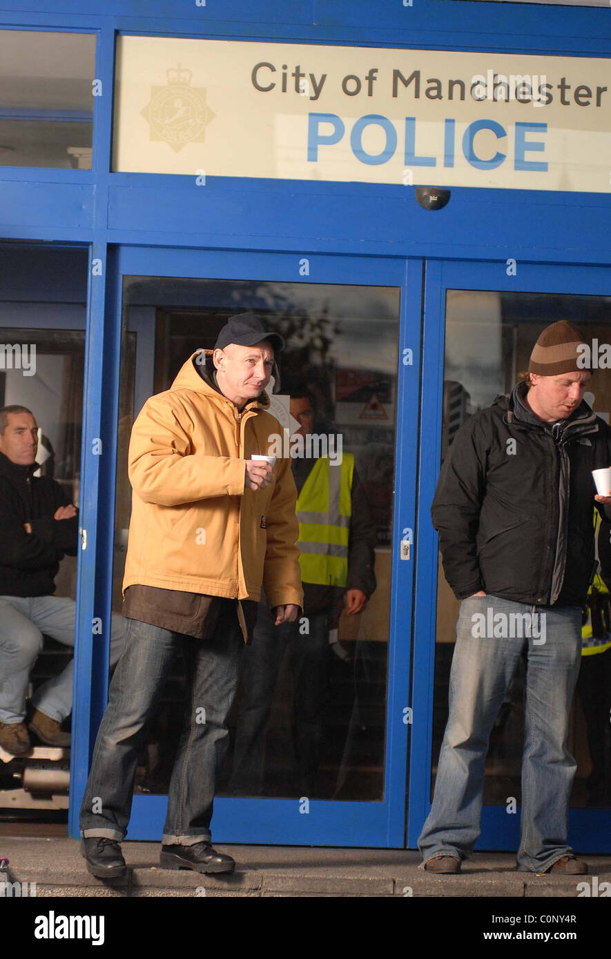 Ian Hart filming on location for a new four part ITV drama 'Father ...