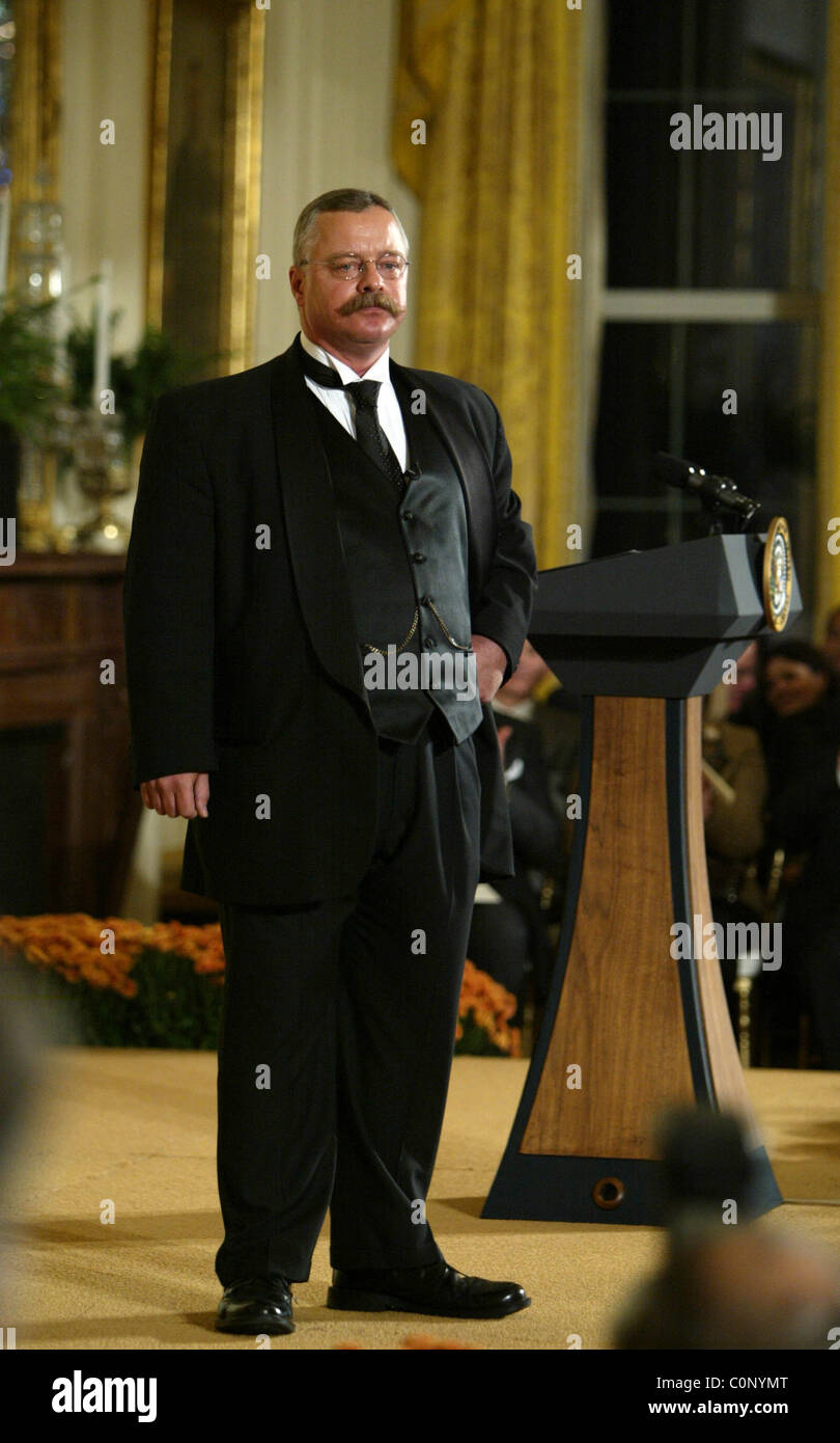 President theodore roosevelt character actor hi-res stock photography ...