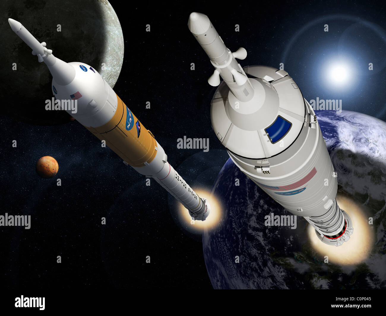 LIFT OFF FOR NEW ROCKET Space flight has never looked so futuristic ...