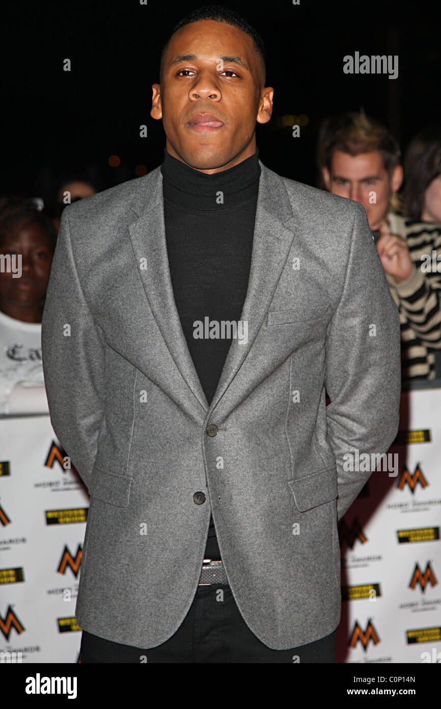 Reggie Yates The MOBO awards - arrivals held at Wembley stadium London ...