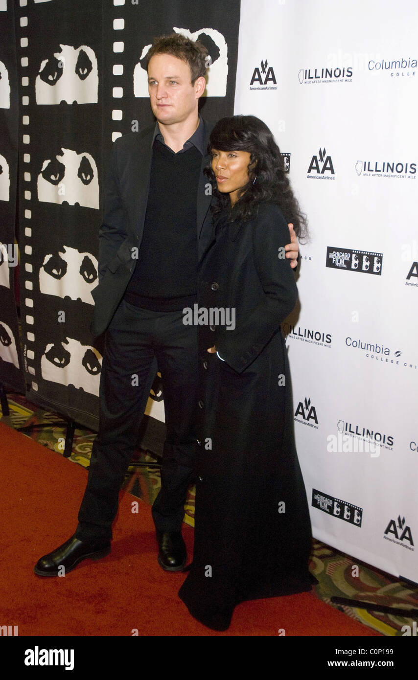 Jada Pinkett Smith And Jason Clark on the red carpet for the North ...