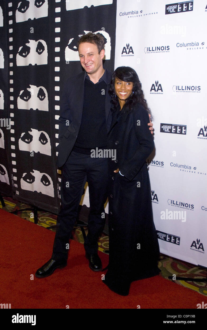 Jada Pinkett Smith And Jason Clark on the red carpet for the North ...