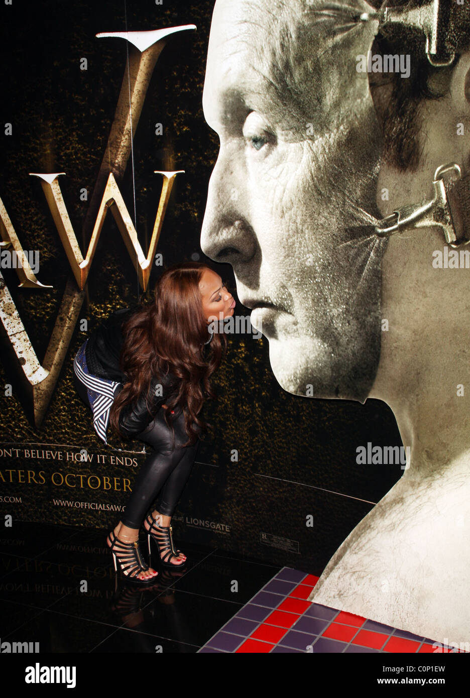 Meagan Good Saw V Los Angeles World premiere held at Chinese 6 theaters ...