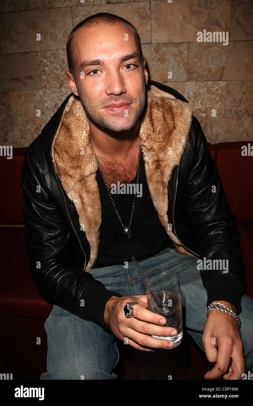Calum Best Relaunch party for Taman Gang on Park Lane London, England ...