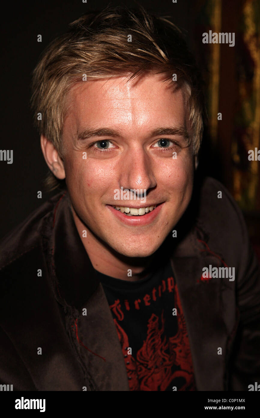 Jonathan Ansell of G4 Relaunch party for Taman Gang on Park Lane London ...