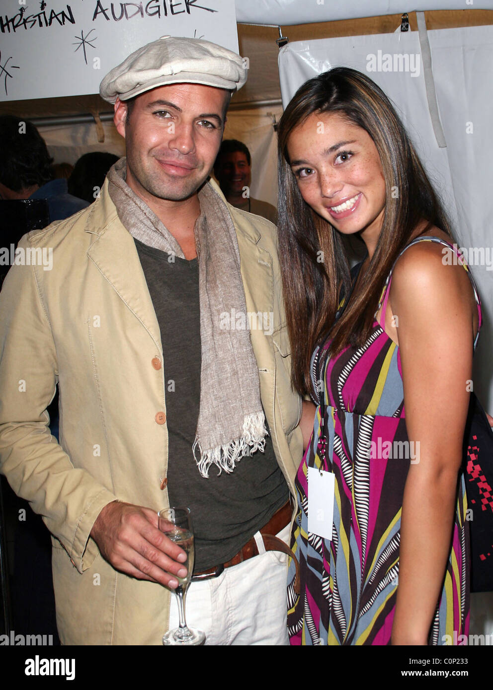 Billy Zane and Guest Mercedes-Benz LA Fashion Week Spring 2009 at ...