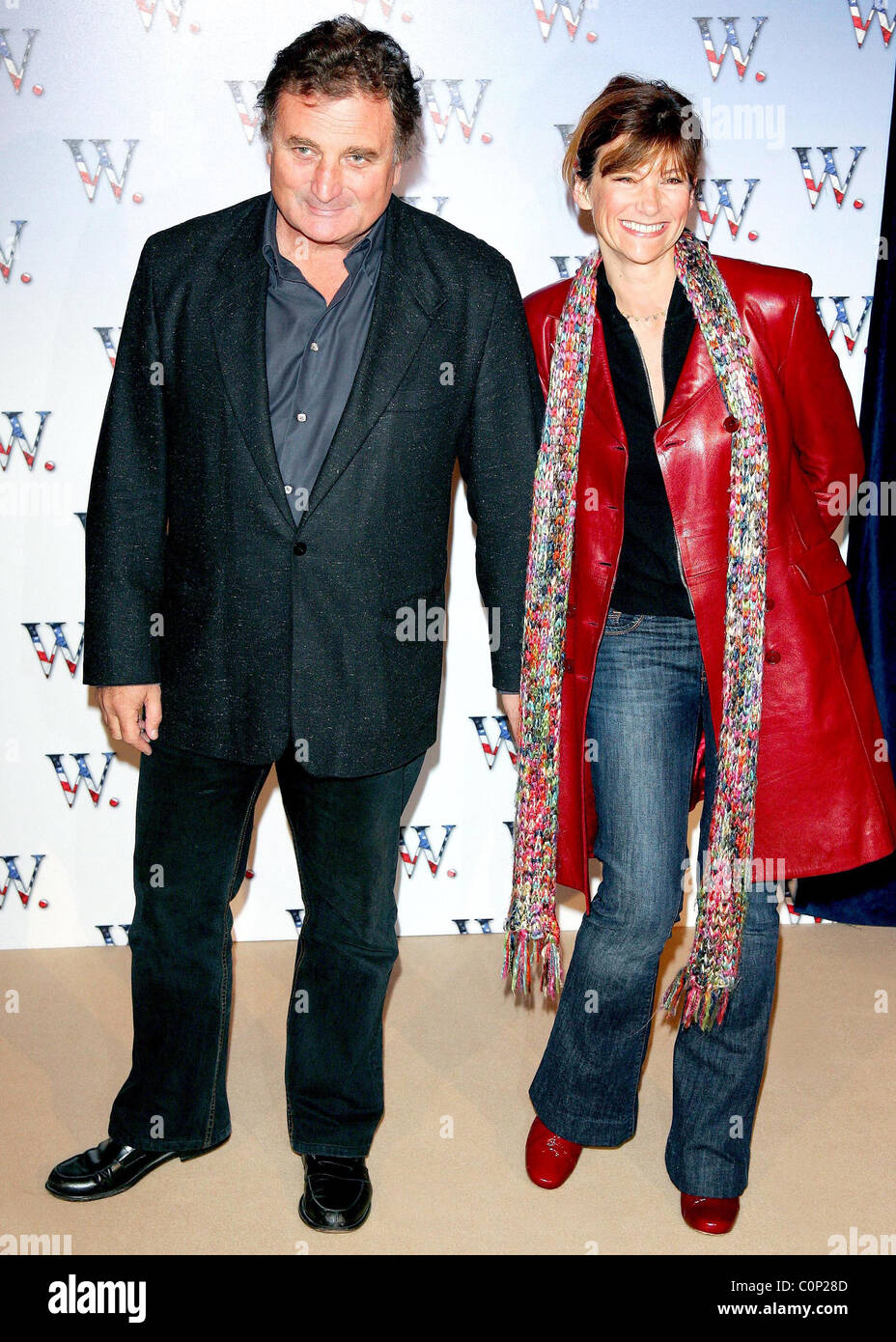 Patrick Rotman and Florence Parenel Premiere of the movie 'W' held at ...