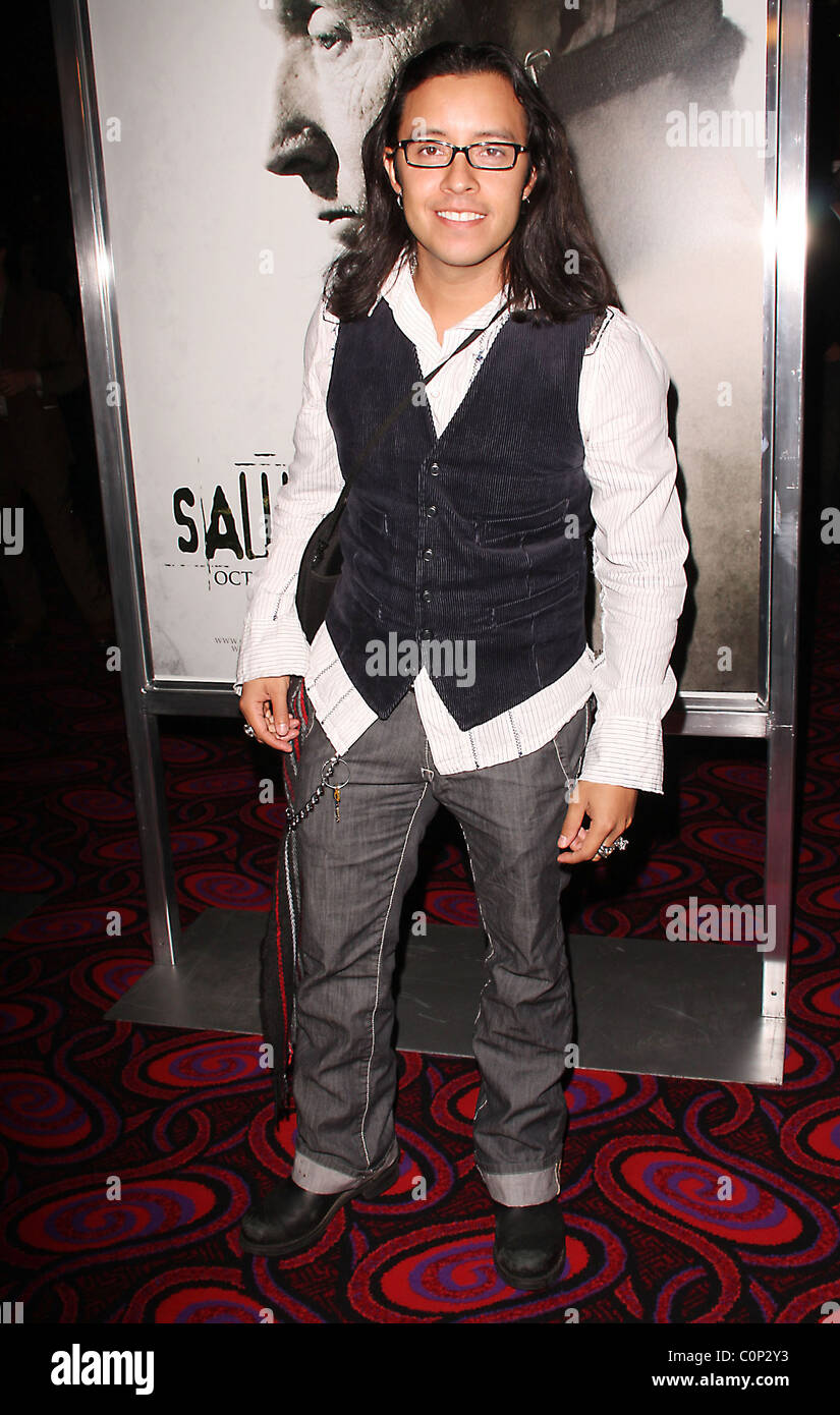 Effren Ramirez Saw V Los Angeles World premiere held at Chinese 6 ...