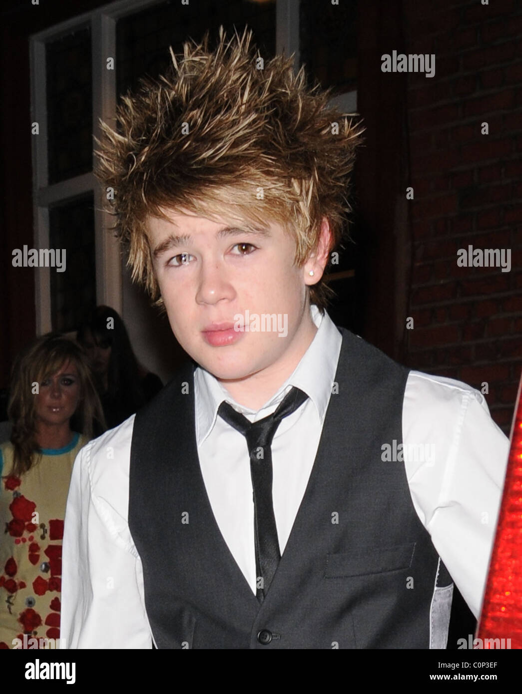 Eoghan Quigg outside the X Factor House. London, England - 30.10.08 ...