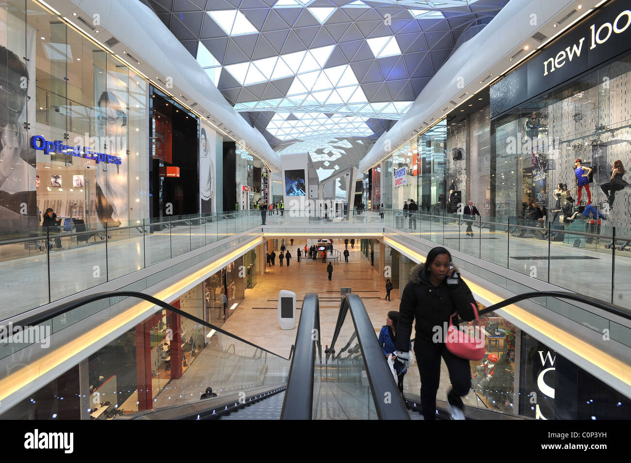 The Westfield Shopping Centre opens in West London. It is the largest ...
