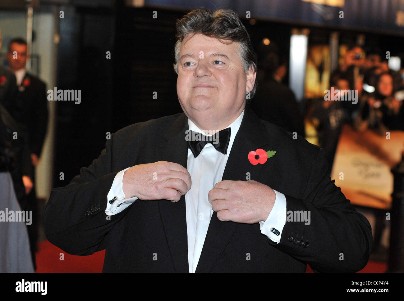 Robbie Coltrane The World premiere of the new James Bond movie 'Quantum ...