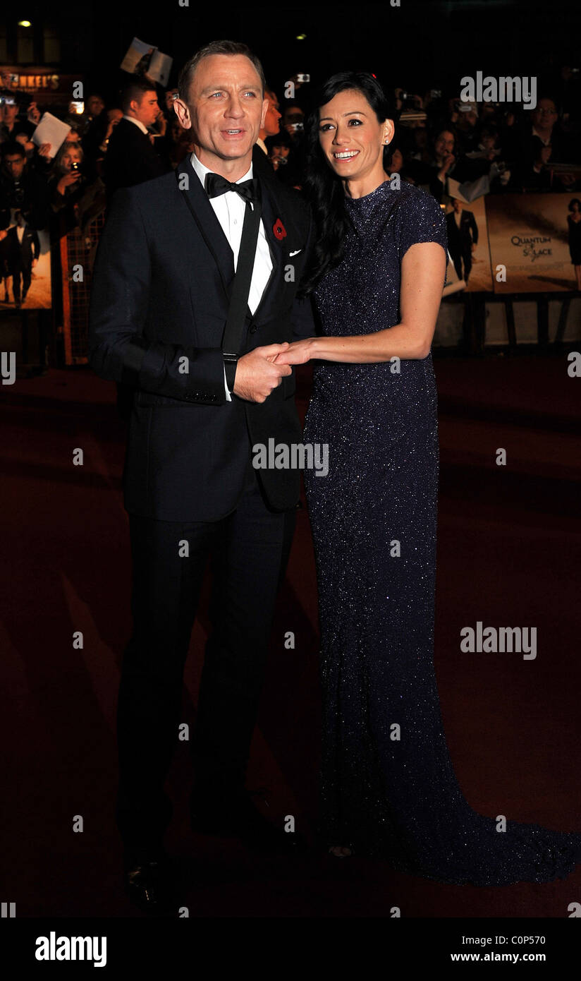 Daniel Craig and Satsuki Mitchell The World premiere of the new James ...