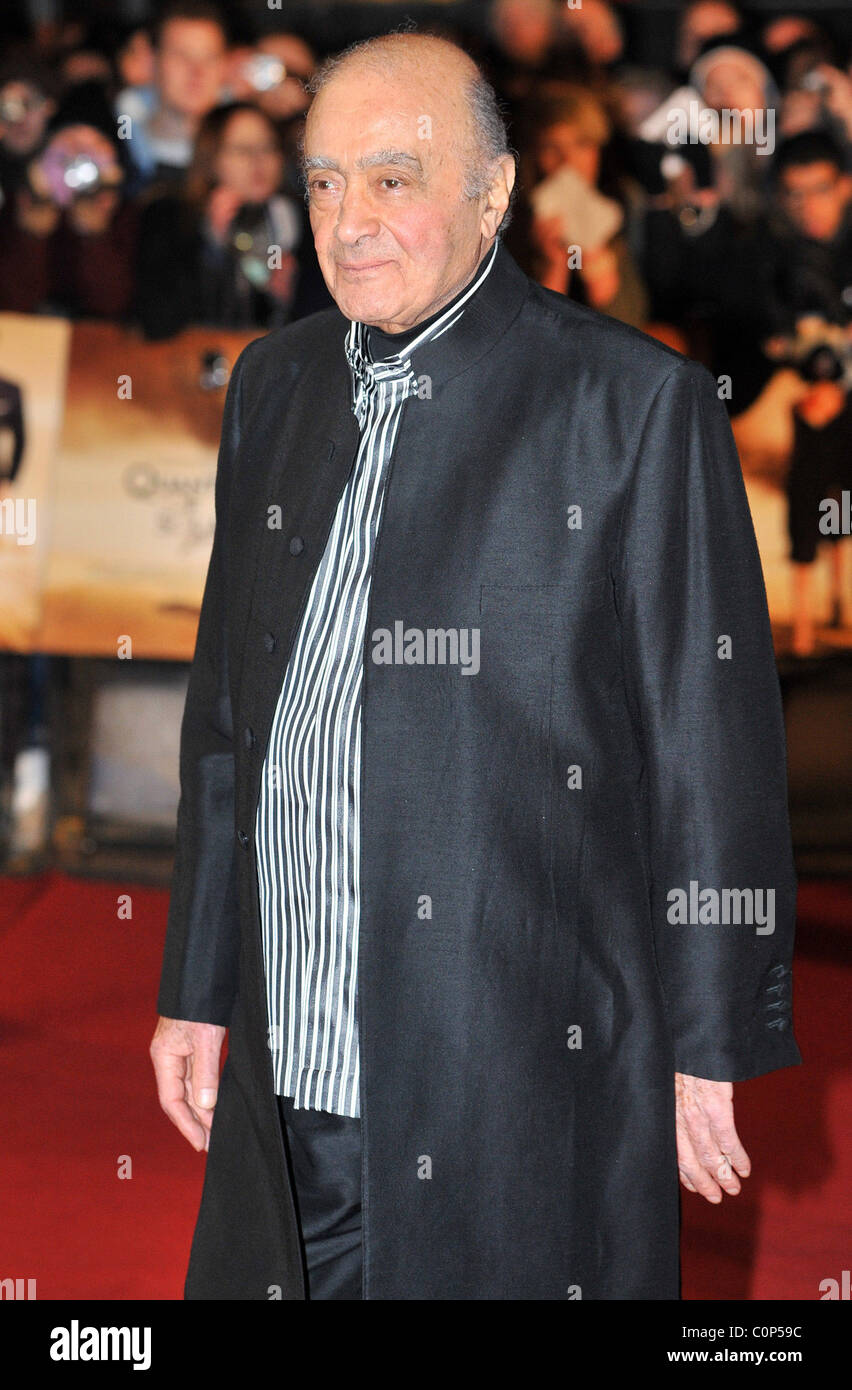 Mohamed al fayed world premiere new hi-res stock photography and images ...