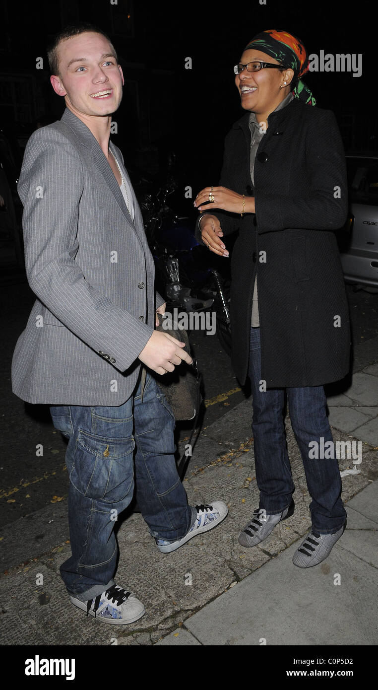 Scott Bruton arrives back at 'The X Factor' secret hideaway, after a ...