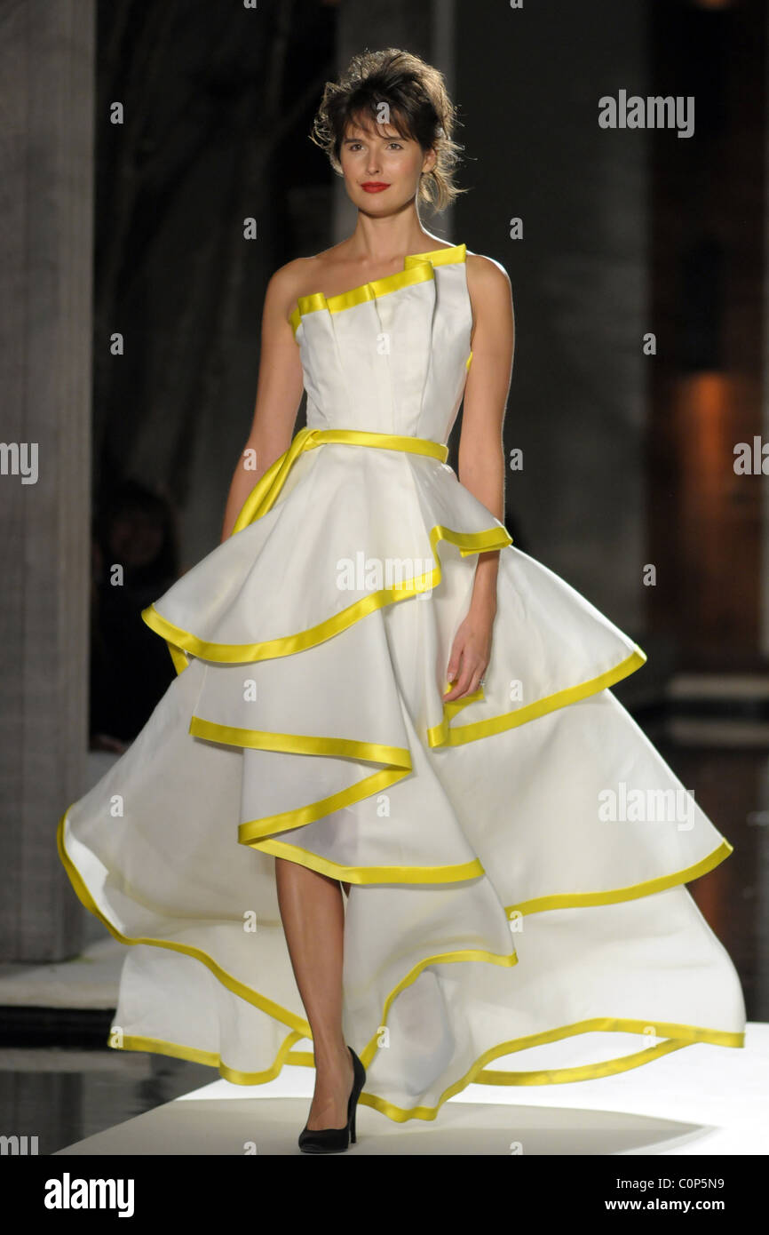 Model 2009 collection of designer Angel Sanchez - The second annual ...