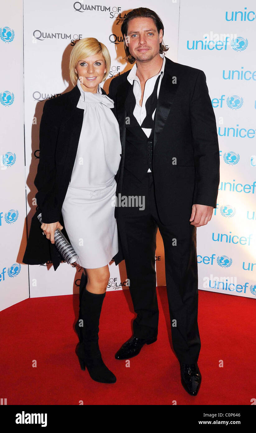Lisa Duffy and Keith Duffy The Irish premiere of the new James Bond ...
