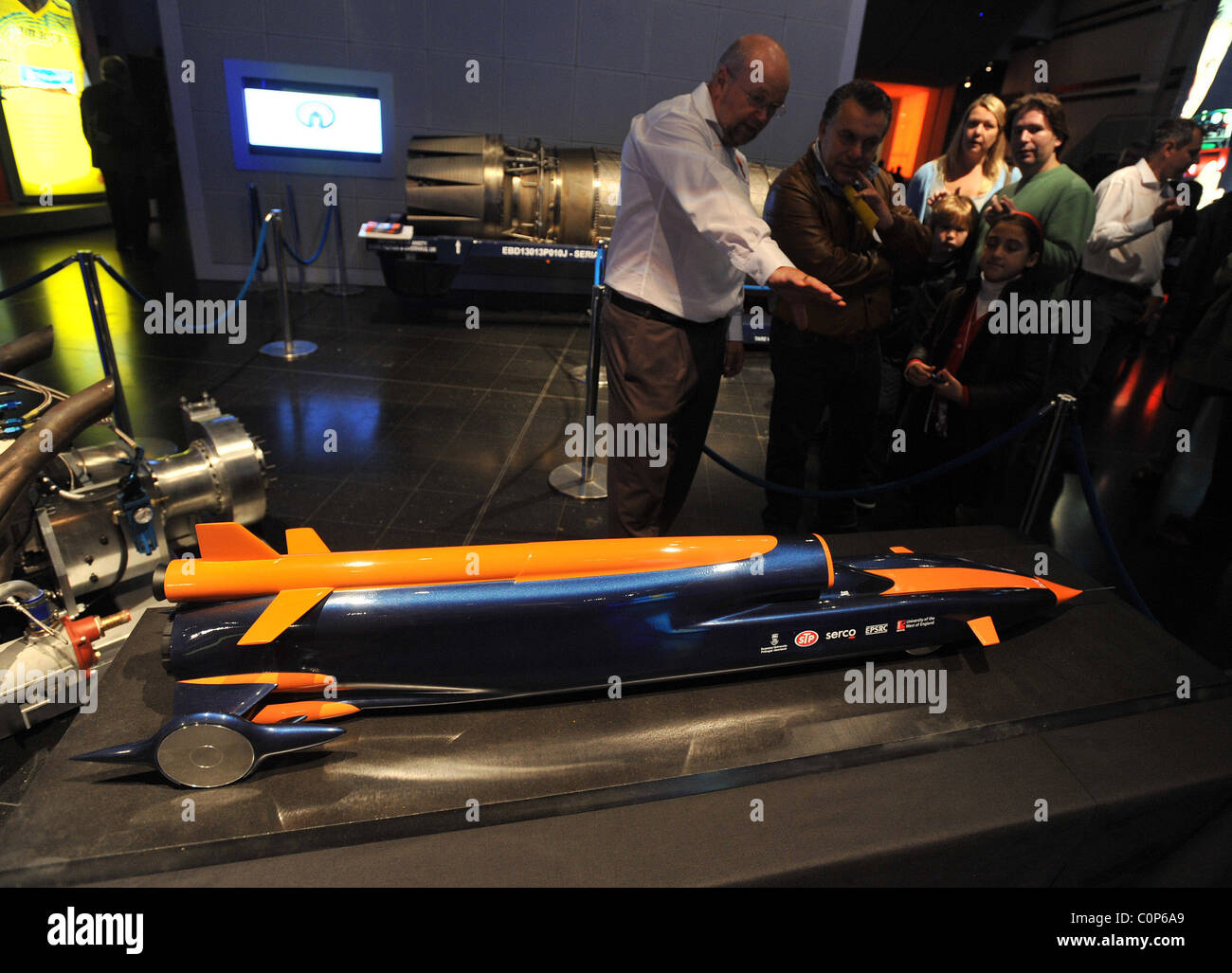 Land speed record car model hi-res stock photography and images - Alamy